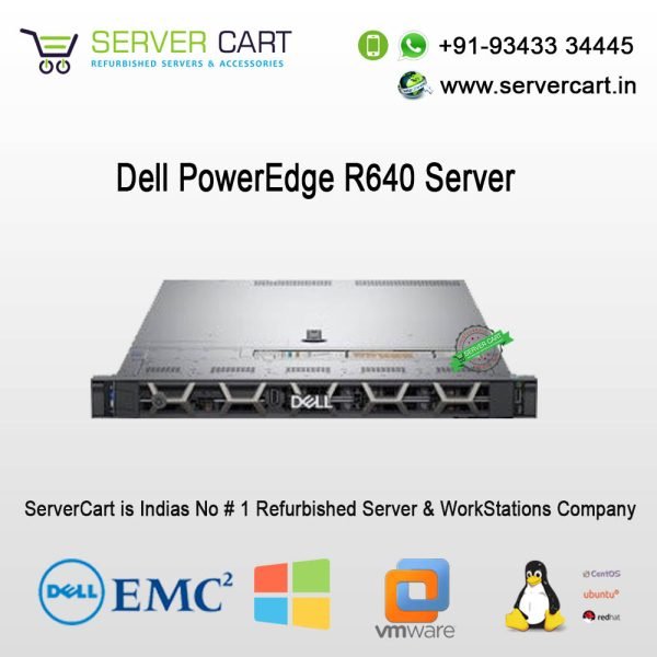 Buy Dell EMC PowerEdge R640 Server Lowest Price in India - ServerCart