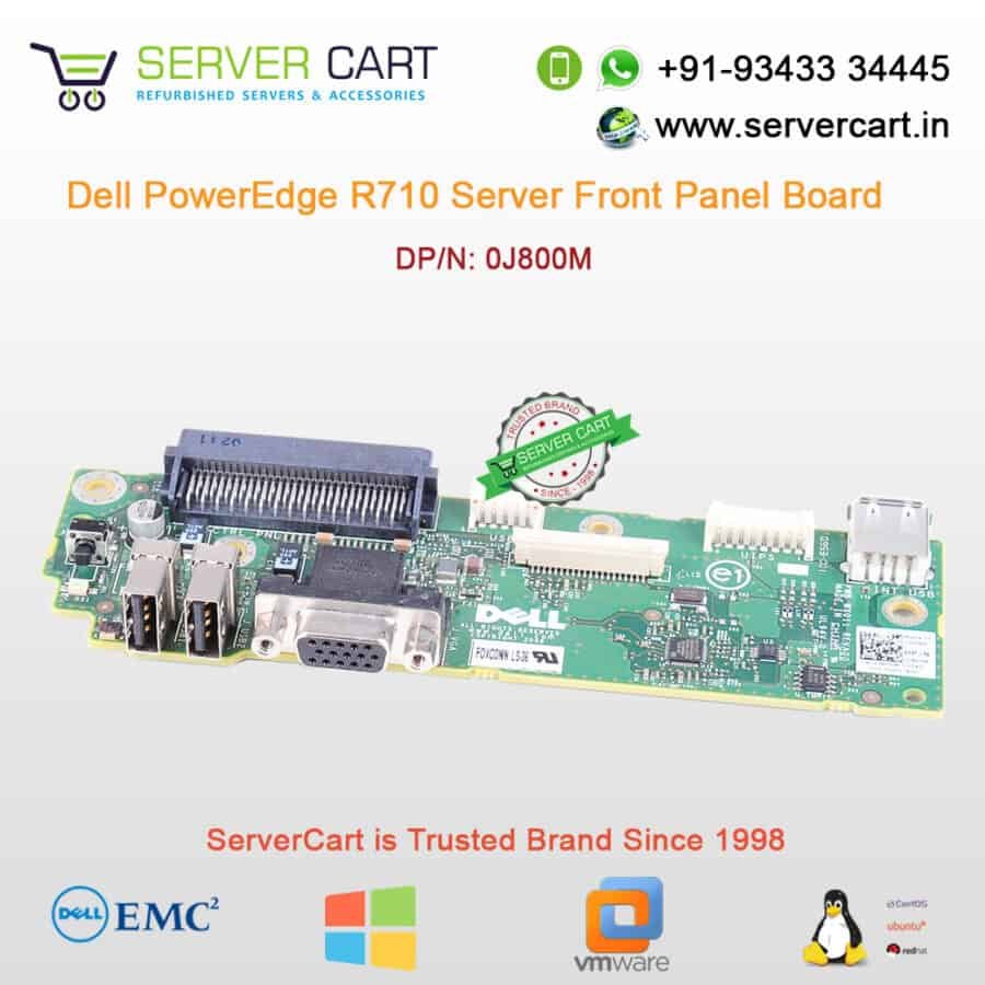 Dell PowerEdge R710 Front Panel Board 0J800M - J800M - ServerCart