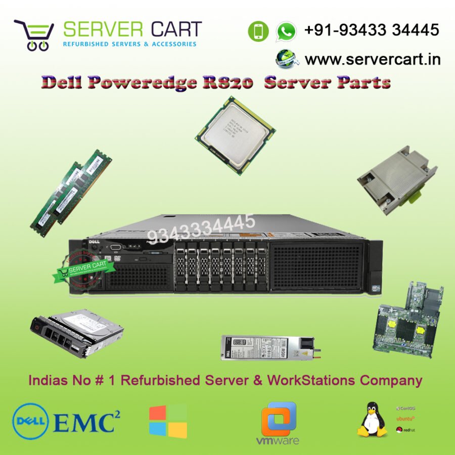 Dell PowerEdge R820 Server Spare Parts - ServerCart