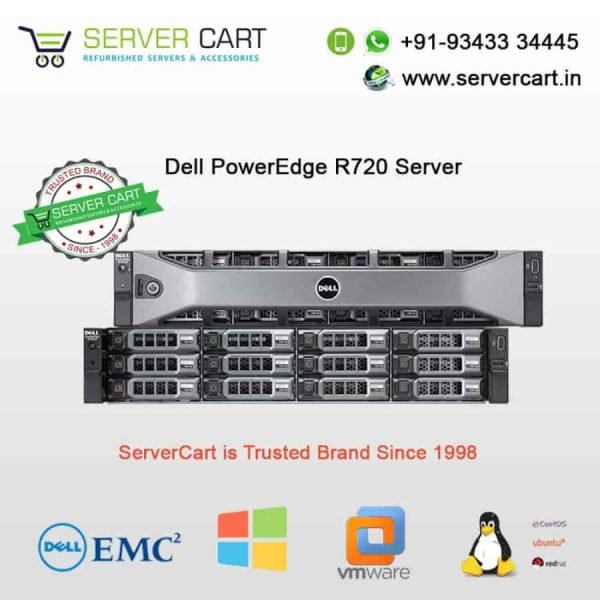 Buy Refurbished Dell PowerEdge R720 Server Best Price in India - ServerCart