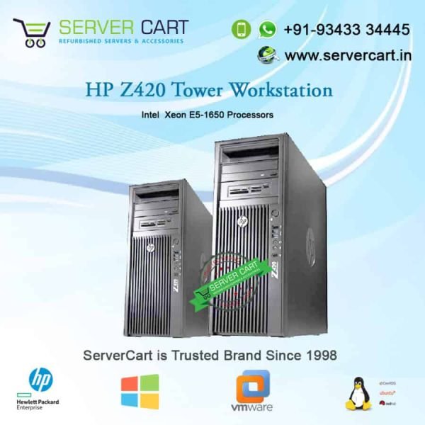 Refurbished HP Z420 Desktop WorkStation - ServerCart