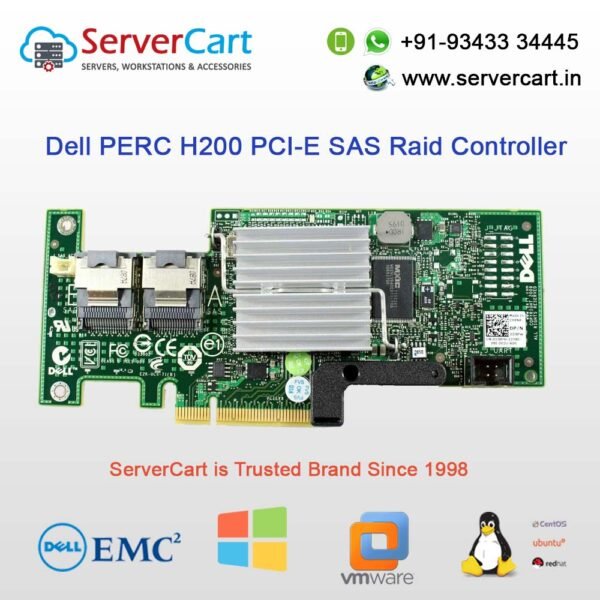 Dell PERC H200 6Gbps PCI-E SAS Raid Controller - ServerCart