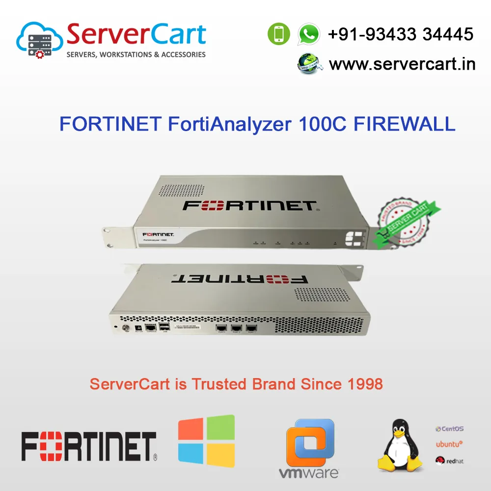 FORTINET FortiAnalyzer 100C Firewall Best Price in India - ServerCart