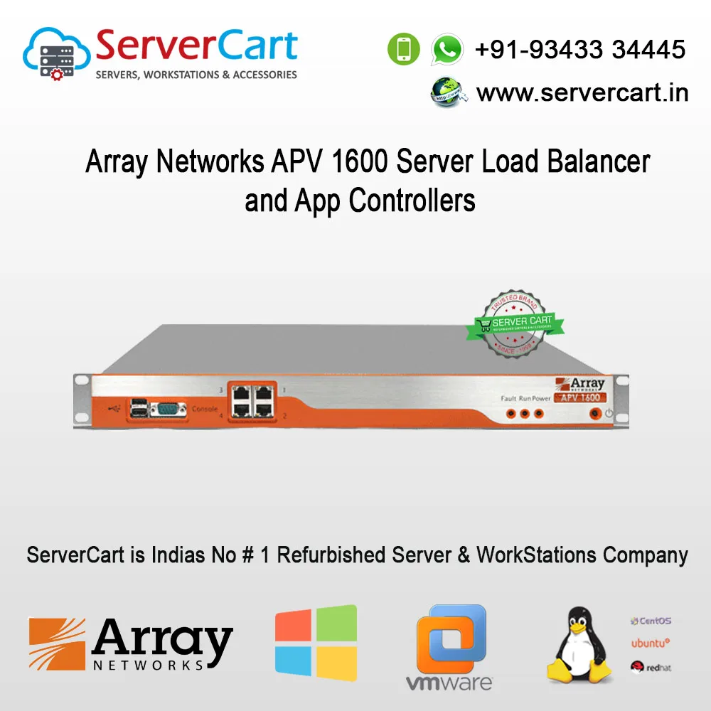 Array Networks APV 1600 Server Load Balancer and App Controllers