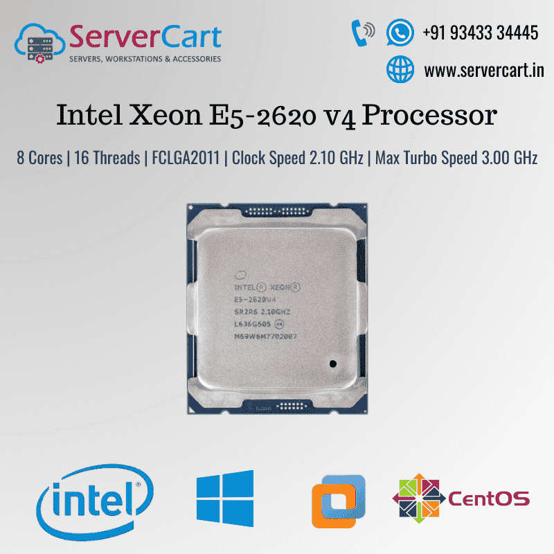 Intel Xeon E5-2620 V4 Processor Best Price in India - ServerCart
