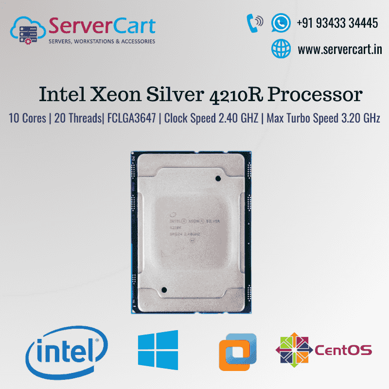 Intel Xeon Silver 4210R Processor Best Price in India - ServerCart