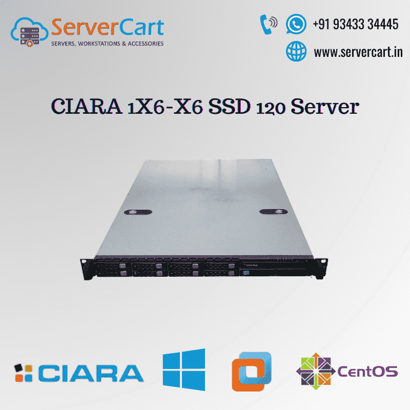 Buy CIARA 1X6-X6 SSD 120 Server Online in India