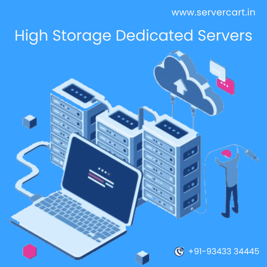 High Storage Dedicated Server Hosting - ServerCart