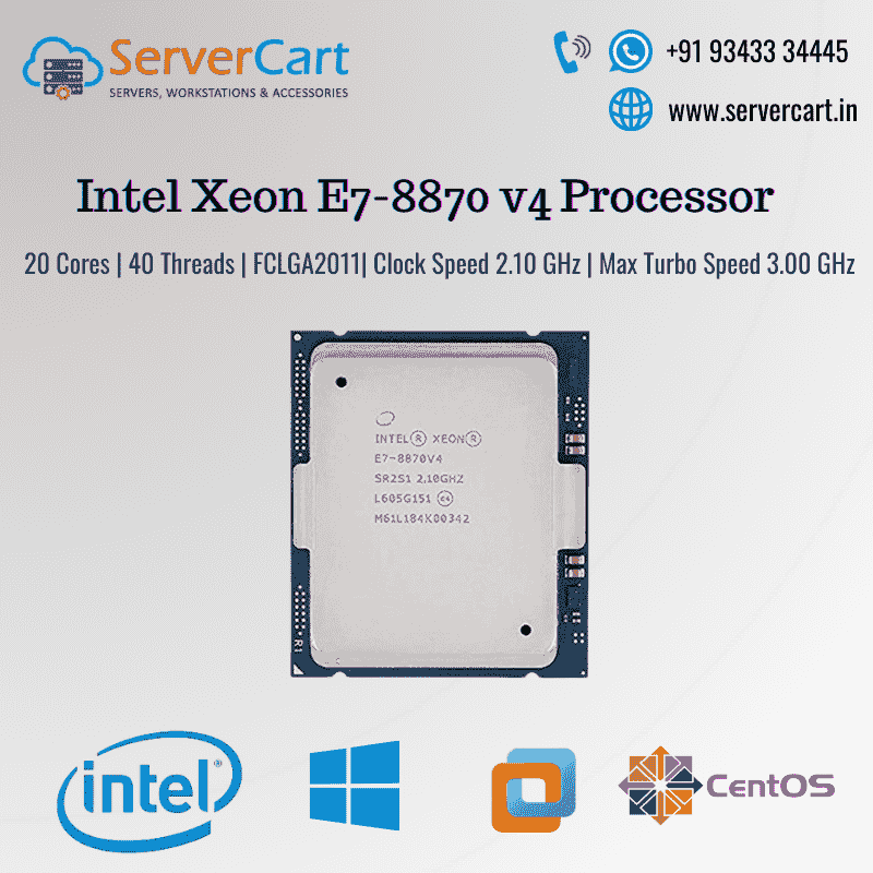 Intel Xeon E7-8870 v4 Processor Best Price in India - ServerCart